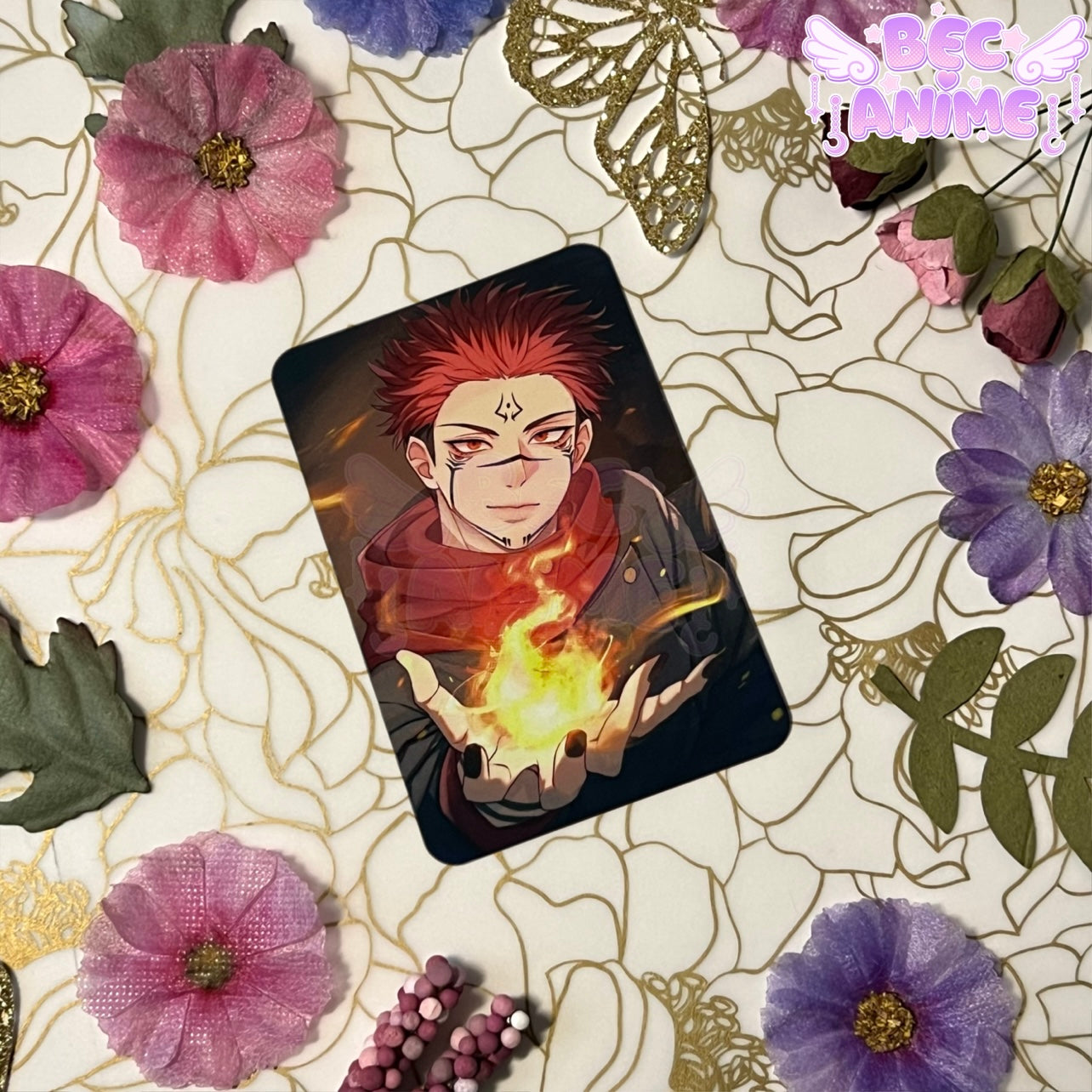 Fire Curse Photocard – Becanime